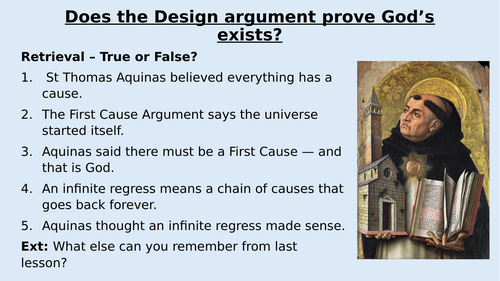 Scheme of Learning: The Existence of God | Teaching Resources
