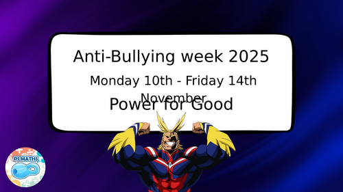 Anti-Bullying Week 2025 Assembly PowerPoint | Teaching Resources