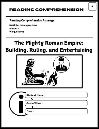 The Mighty Roman Empire: Reading Comprehension - Law, Engineering ...