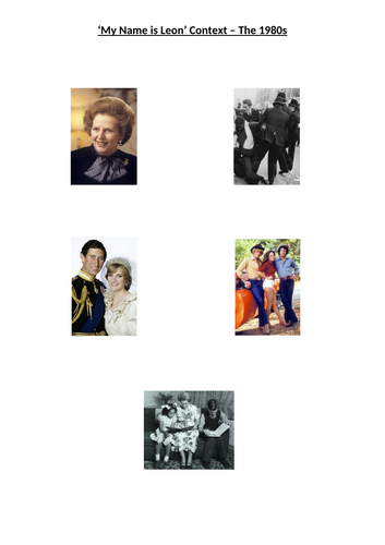 'My Name is Leon' Reading and Writing Unit - 44 Lessons (Year 9 ...