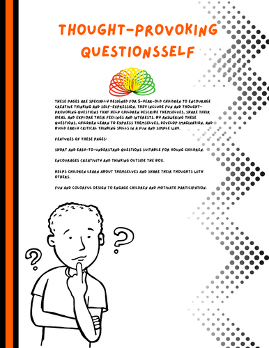 magination & Creativity-Discovery Prompts---for 5-year-old children ...