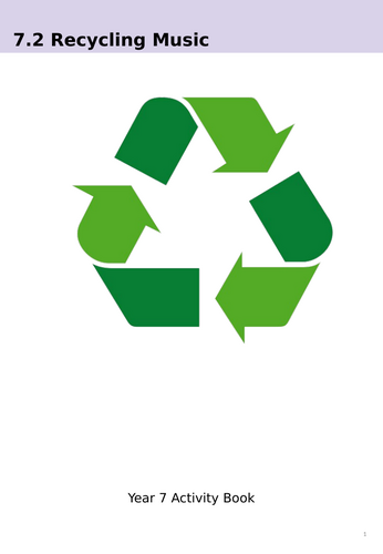 Year 7 Recycling Music – Ensemble Skills 1 | KS3 Music Lesson 5 ...