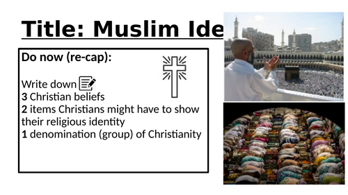 Religious Identity Module | Teaching Resources