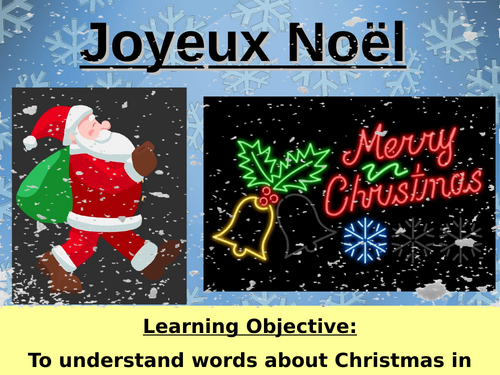 French Christmas Lesson | Teaching Resources