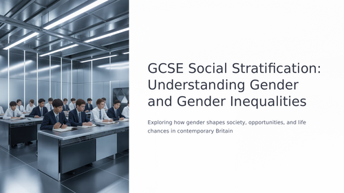 8192 GCSE Sociology: Social Stratification | Teaching Resources