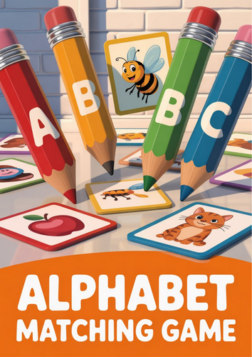 Alphabet Matching Game | Fun Letter Recognition Activity for Kids ...