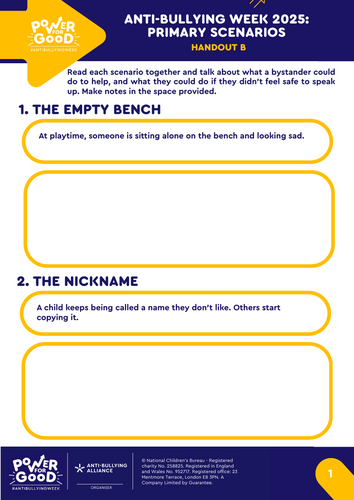 Anti Bullying Week | Teaching Resources