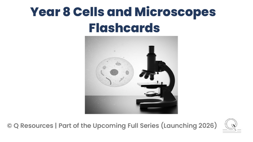 Year 8 Science – Cells & Microscopes (Free Flashcards, Australia ...