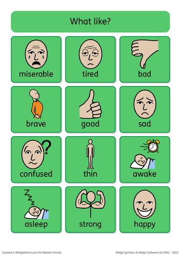 Language through Colour Symbol Word Mat SEN support visual ...