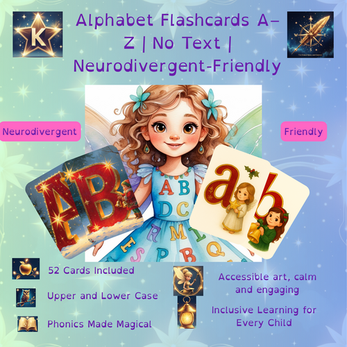 Christmas Alphabet Cards A to Z | Teaching Resources