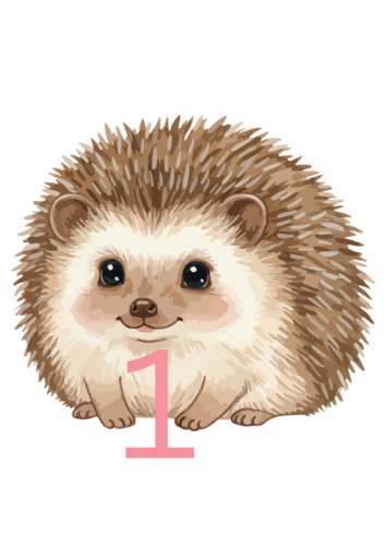 EYFS Maths Counting Activity - Hedgehogs | Teaching Resources