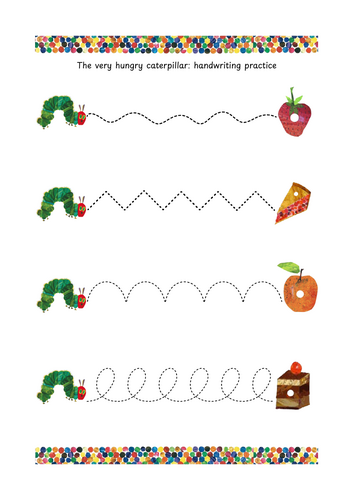 The Very Hungry Caterpillar EYFS worksheets | Teaching Resources