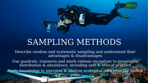 Classification & Biodiversity, IAL Marine Science, Cambridge CIE 9693 ...