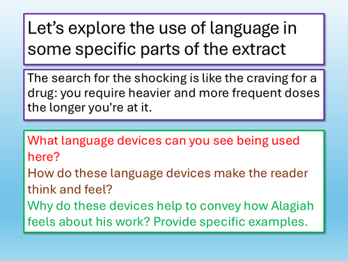 A Passage to Africa George Alagiah | Teaching Resources