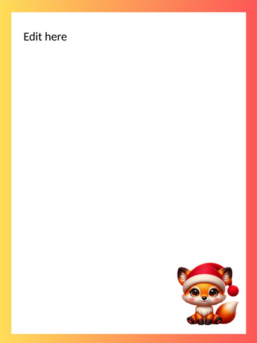 Editable Christmas Party Letter to Parents | Editable Holiday Christmas ...