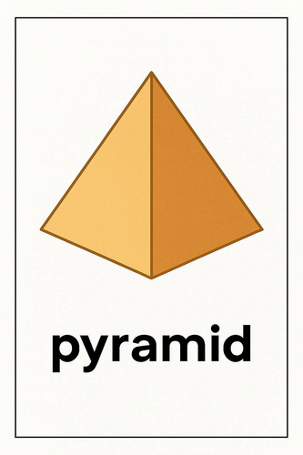 2D and 3D Shapes Flashcards for Kids | Geometry Learning Cards ...