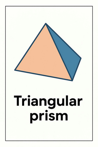 2D and 3D Shapes Flashcards for Kids | Geometry Learning Cards ...