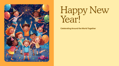 Happy New Year Assembly PowerPoint – Traditions Around the World ...