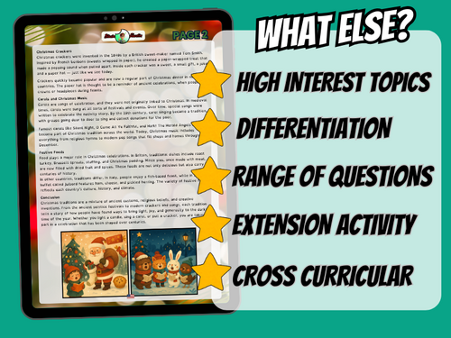 The History of Christmas Traditions | Reading Comprehension | Year 5/6 ...