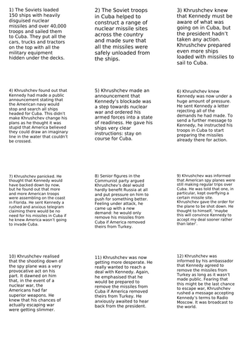 The Cuban Missile Crisis: Kennedy vs Khrushchev – A Dual Living Graph ...