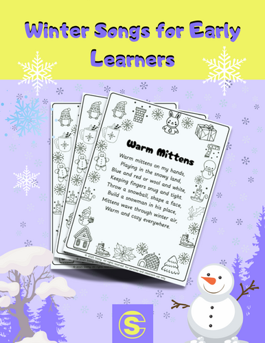 Winter Songs for Kids – Fun Preschool & Classroom Music Pack | Teaching ...