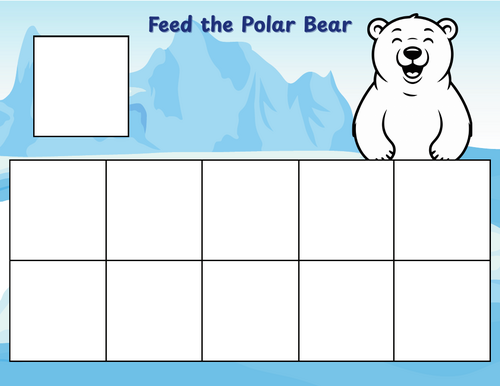 Polar Bear Counting Activity | Count It, Match It 1–10 | Teaching Resources