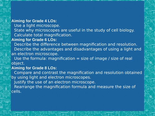 AQA GCSE Biology B1.1 – Microscopes | Full Lesson, Worksheets & Answers ...