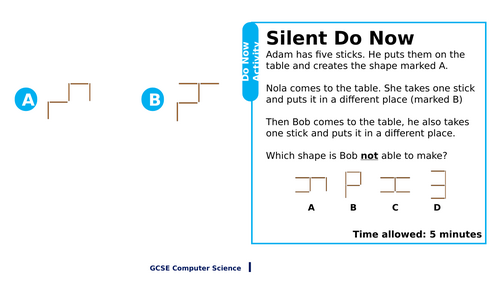 AQA GCSE Computer Science - Computational Thinking | Teaching Resources
