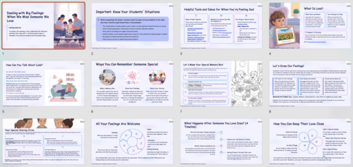 Loss & Grief – SEL / PSHE Lesson Plan (KS1–Lower KS2) | Teaching Resources