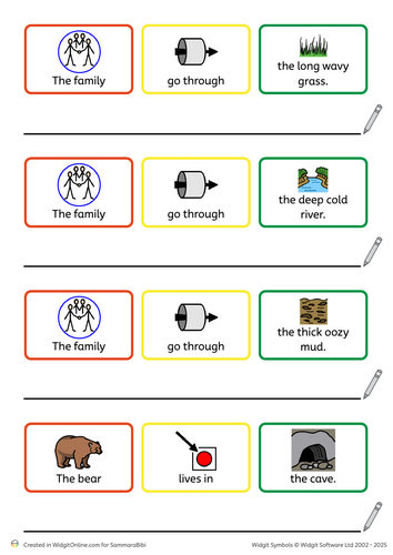 We're going on a bear hunt- Colour semantics. | Teaching Resources