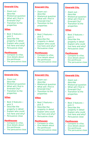 Y6 Wicked Real Estate Persuasive Writing - OUTSTANDING SERIES ...