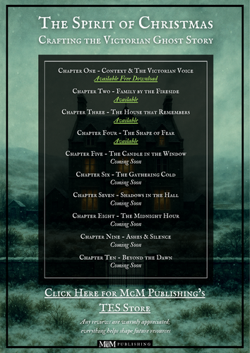 The Spirit of Christmas Chapter Four – KS3/KS4 Christmas Ghost Story ...