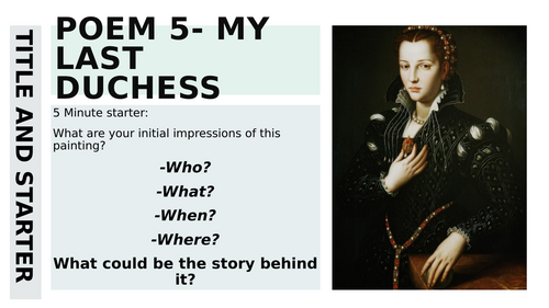 AQA Power & Conflict Poetry (Bundle 1/3) | Teaching Resources