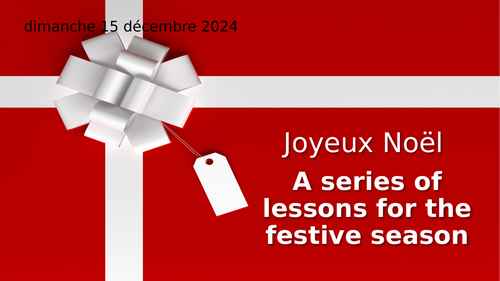 Joyeux Noël French Christmas lessons | Teaching Resources