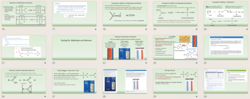Topic 18 Carbonyl Compounds CIE AS/A Level Chemistry (9701) | Teaching ...