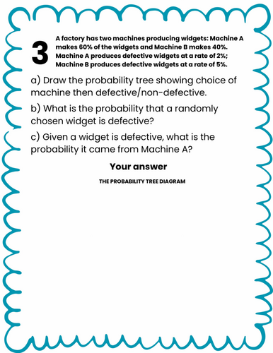 probability tree diagram ks4 | Teaching Resources