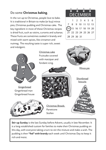 Improve Your English Vocabulary - At Christmas - EFL Resource ...