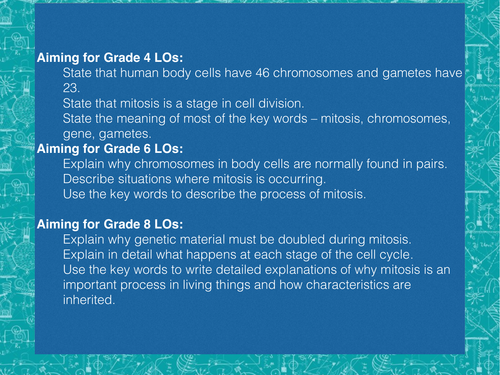 AQA GCSE Biology B2.1 – Cell Division (Mitosis) | Full Lesson ...
