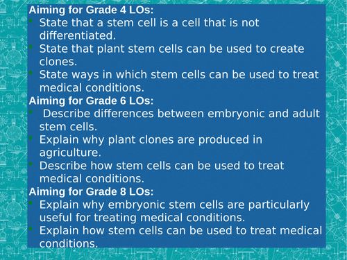 AQA GCSE Biology B2.3 – Stem Cells | Full Lesson, Worksheets & Answers ...