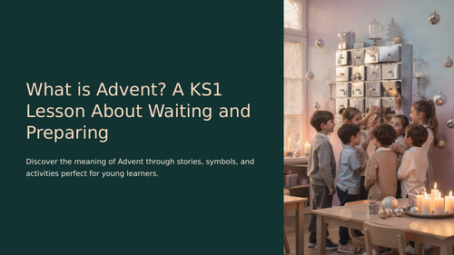 What is Advent? A KS1 Lesson About Waiting and Preparing | Teaching ...