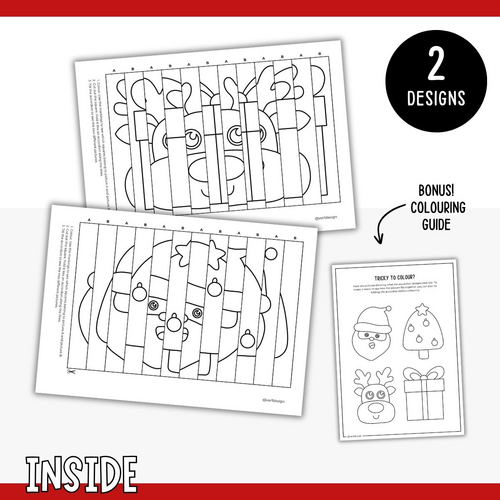 Christmas Agamograph - Magical Printable Craft for Kids | Teaching ...