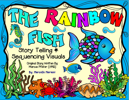Literacy Lesson for EY based on The Rainbow Fish Story - Lesson 1 ...