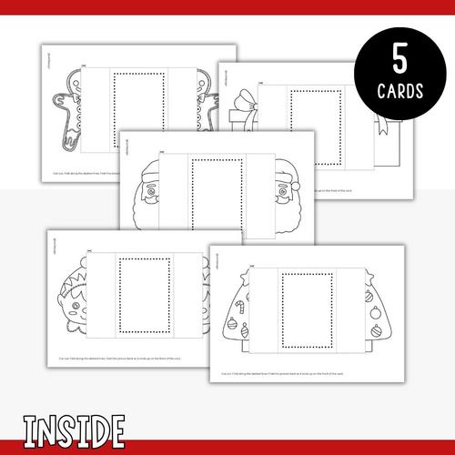 Christmas Cards - Printable Craft for Kids | Teaching Resources