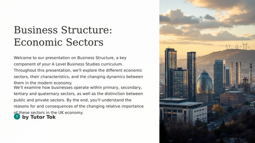Cambridge AS Level Business - Unit 1.2 Business Structure | Teaching ...
