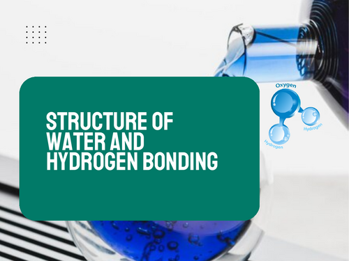 AP Biology Unit 1: Structure of water and Hydrogen Bonding | Teaching ...