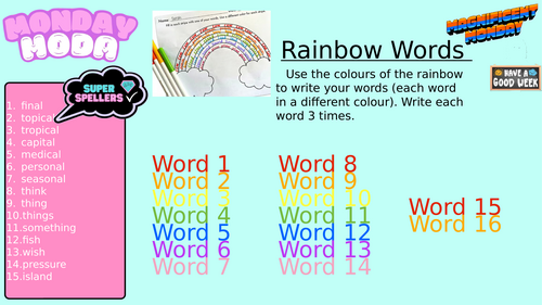 Year 4 Spelling Activities – Week 8 | Daily Spelling Games, Riddles ...