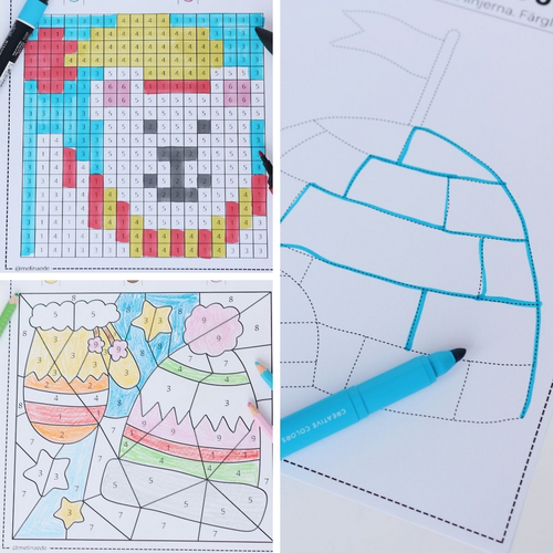 Winter Crafts and Puzzles - 20 Printable Activities for Kids | Teaching ...