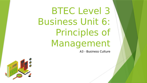 BTEC Business Unit 6: Principles of Mangement (FULL Unit) | Teaching ...