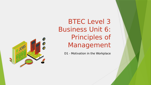 BTEC Business Unit 6: Principles of Mangement (FULL Unit) | Teaching ...