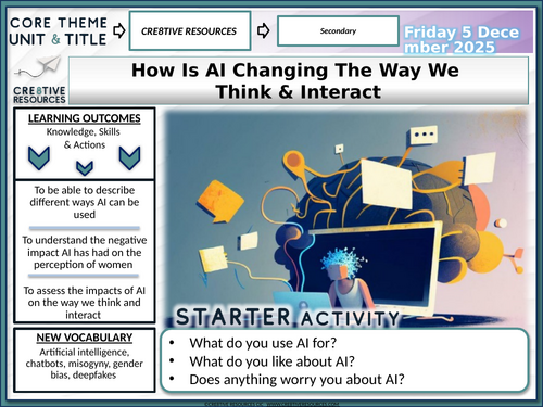 AI & Society: Digital Literacy and Modern Citizenship | Teaching Resources